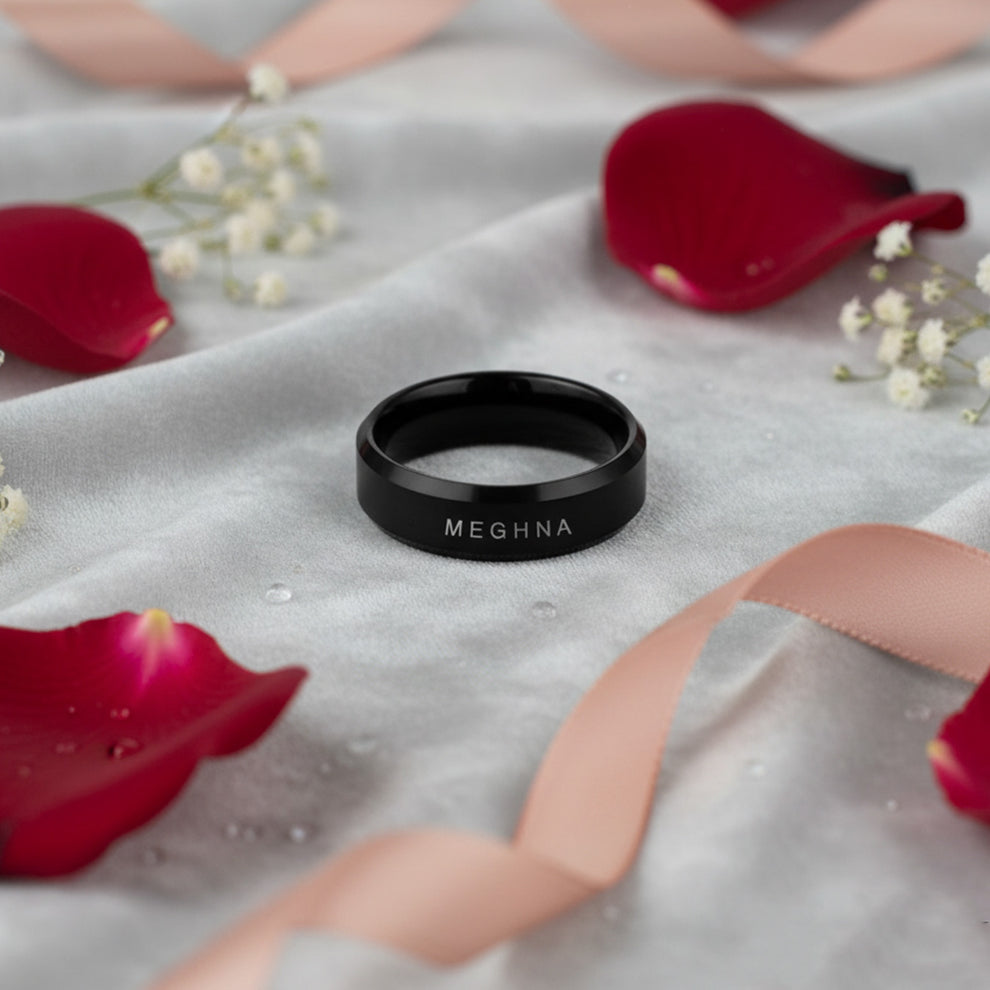 PERSONALISED RING – Au Revoir - Your Charm Is Waiting